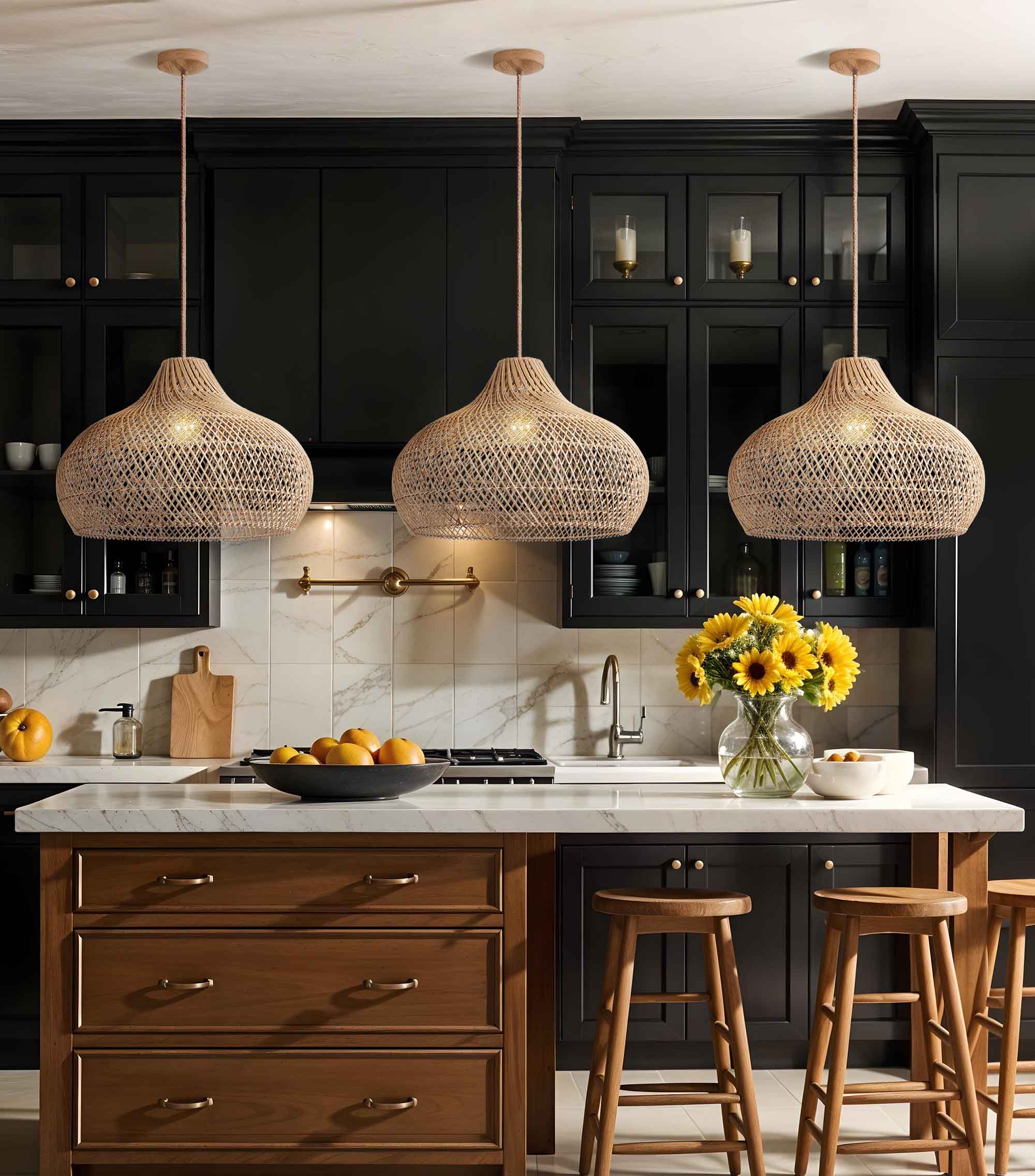 8 Pendant Lighting Ideas for Kitchen Islands